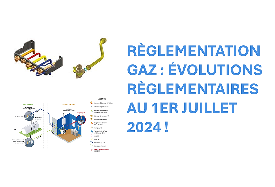 Règlementation gaz : évolutions règlementaires au 1er juillet 2024 ...